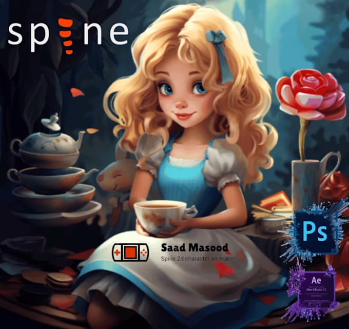 Create 2d character animation in spine pro by Spine2d | Fiverr