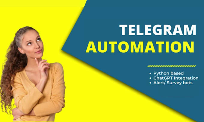 Create a custom telegram bot in python by Thebotss | Fiverr