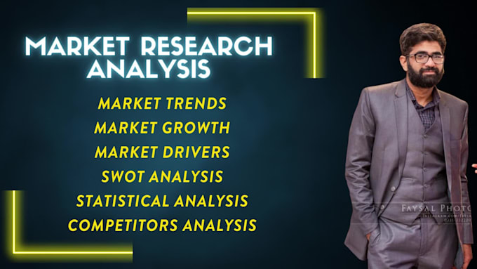 Perform extensive market research and case study analysis by ...