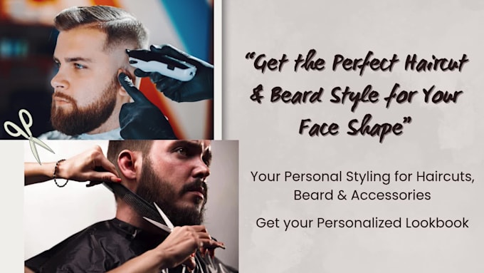 Advice the best haircut and beard style for your face shape by ...