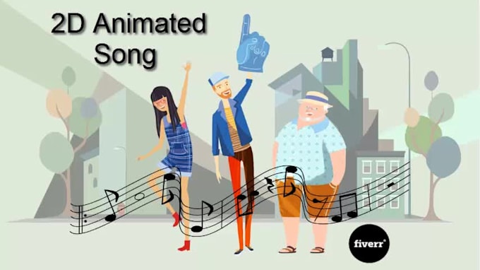 Design animated music and song video by Andymhd | Fiverr