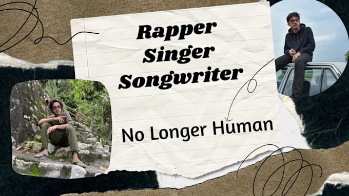 Be your male rapper, singer and custom songwriter by Sarmilanuchiha ...