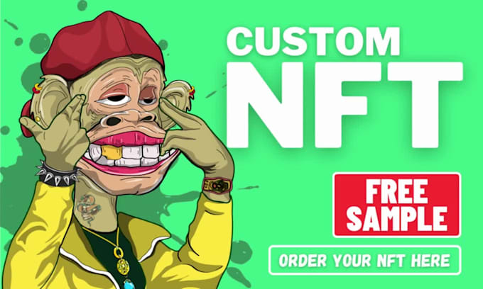 Create your 2d nft art collection with metadata over 1k 5k 10k by Nftart_gallary | Fiverr