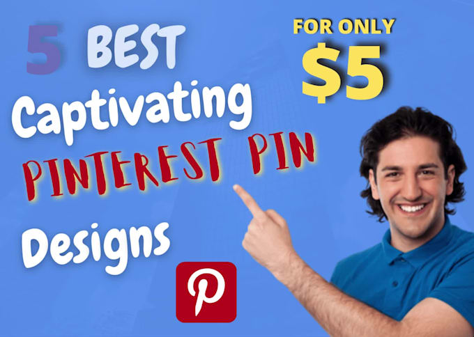 Design your eye catching pinterest pins by Terrycurtis154 | Fiverr