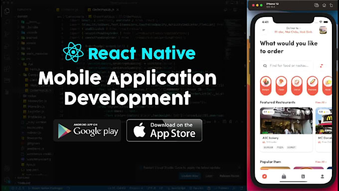 Develop web or mobile apps in reactjs, redux, react native by ...