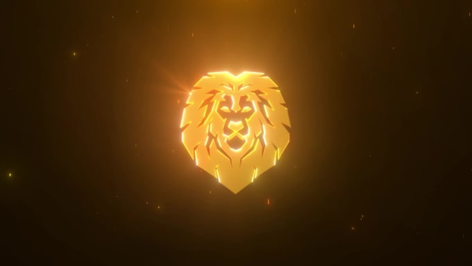 A create custom golden logo animation by Daniel_arguijo | Fiverr