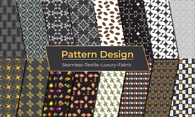Do design seamless pattern, textile, fabric pattern design by ...