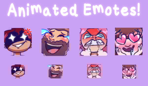 Animate and give life to your emote on twitch, discord, bttv by Mzch3y ...