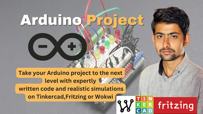 Do Arduino Programming And Project On Fritzing Tinkercad And Wokwi By Sanjaykumar4 Fiverr 1822