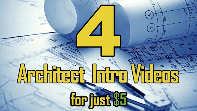 Create all 4 architect construction logo intro video by Videos_ | Fiverr