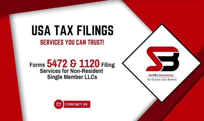File form 5472 and 1120 to irs by Swiftbiz_ | Fiverr
