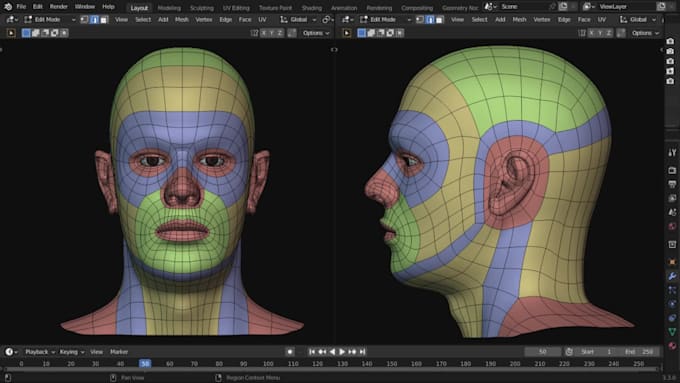 Character retopology like studio quality by Cagriaytart | Fiverr