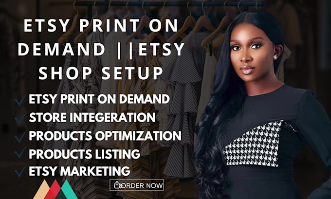 Set up etsy print on demand store design for etsy print on demand store ...