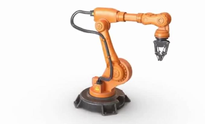 Create robotic industrial animation machines animation by Ihabirwan1 ...