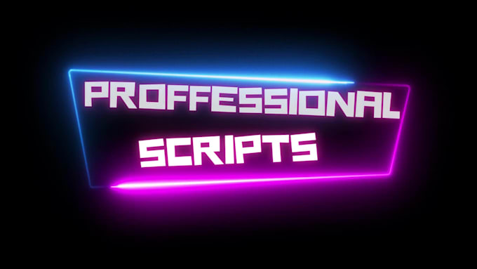 Make professional scripts for youtube videos by Techhead744 | Fiverr