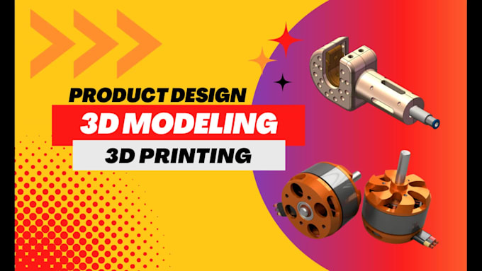 Design 3d cad models for product design on solidworks stl by ...