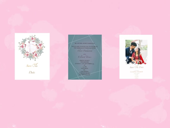 Design amazing and attractive invitation cards by Sahi_craft | Fiverr
