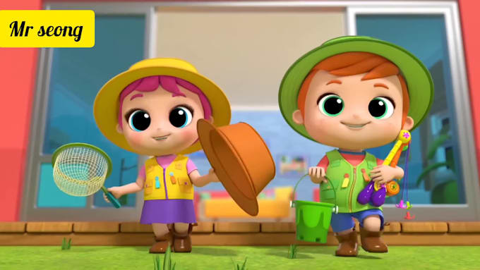 3d kids animation 3d animation for kids nursery rhymes video character ...
