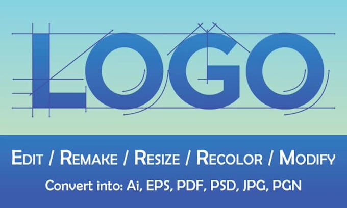 Change, edit, modify, recolor, remake, redesign your logo by ...