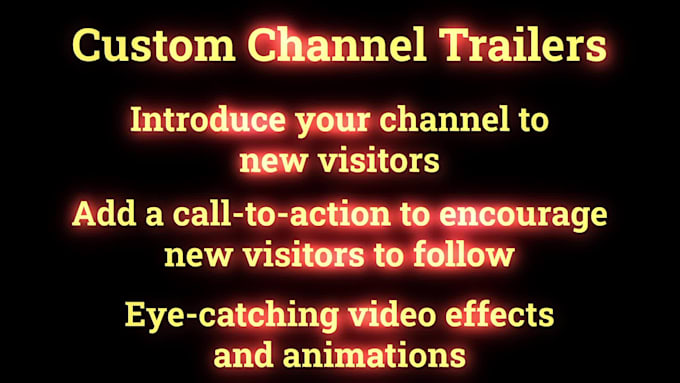 Create a custom channel trailer for your twitch stream by Mike_vefx ...