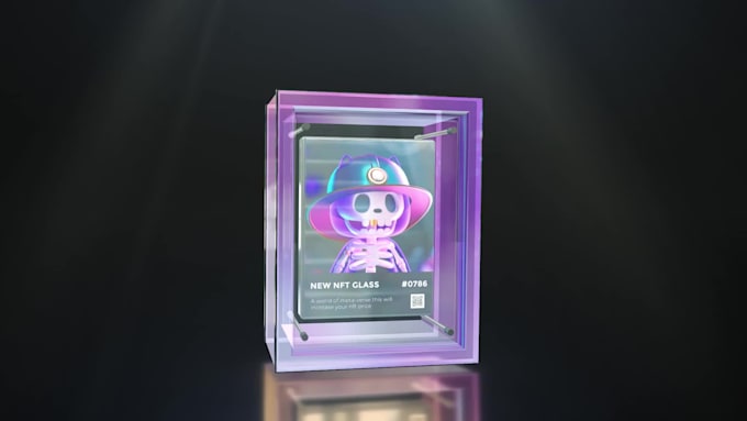 Create a unique nft 3d card by Nazakatmachi | Fiverr
