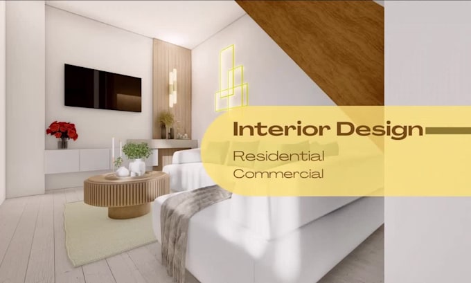 3d interior design render, living room, bedroom, apartment, house floor ...
