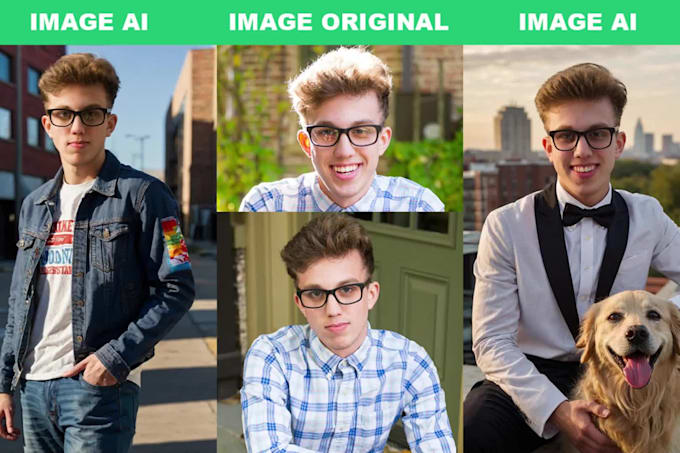 Create professional realistic ai avatars for linkedin by Medch47 | Fiverr