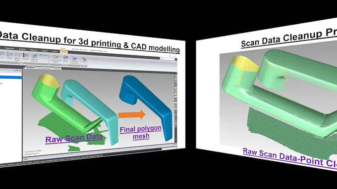 Cleanup and prepare your 3d scan data for printing or cad modelling by ...