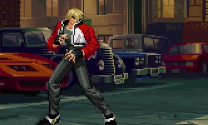 Disegna un gioco pixel art retrò 2d, animazione pixel art, foglio ...