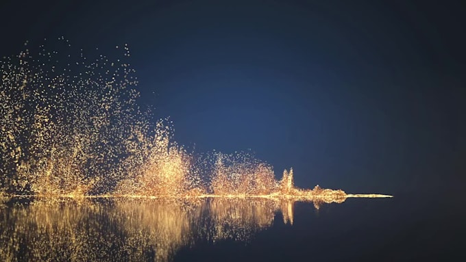 Make awesome glitter dust logo intro animation video by Jayasingheprasa ...