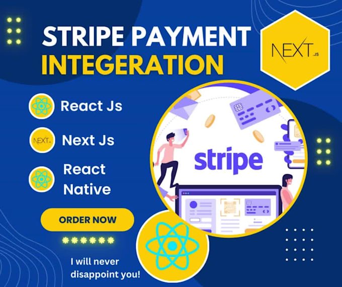 Integrate stripe, apple pay, google pay, paypal in react, node, or react native by Mzkzeeshan ...