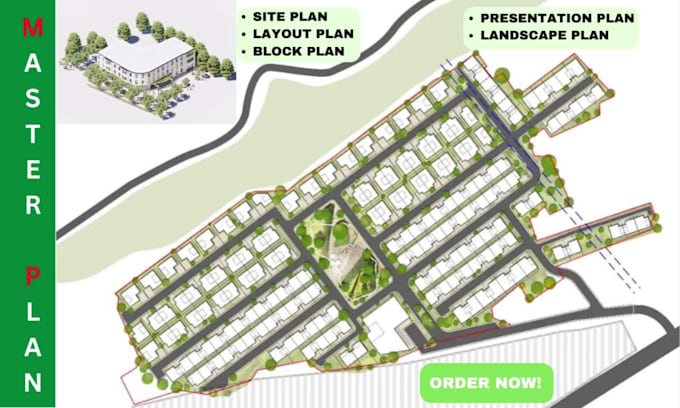 Render your site landscape, urban and master plan design by Luxury_plan | Fiverr