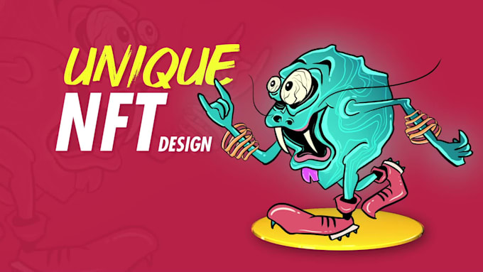 Design unique 2d characters for nft by Boo_moon | Fiverr