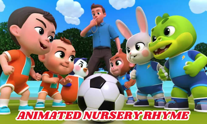 Create hd and 4k quality kids animation, learning videos, nursery ...