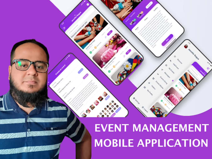 Do an event management app event ticketing app by Dotserviz | Fiverr