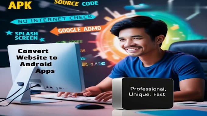 Convert website to app, android app, pro mobile app development by Bokkorbokkor272 | Fiverr
