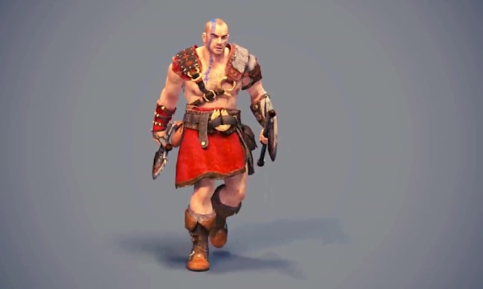 3d game character animation, 3d model, unreal engine rigging game ...