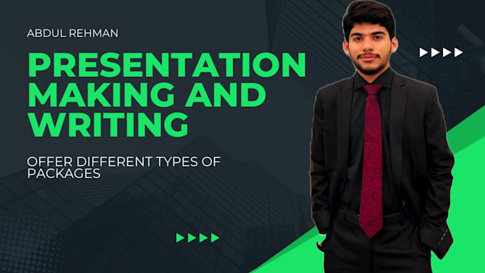 Make creative presentation and writing wizard by Abdulrehman3698 | Fiverr