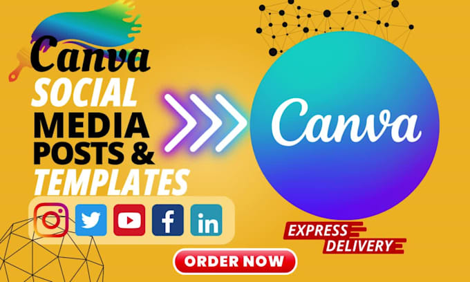 Design any canva template, any design or anything in canva by Waqar ...