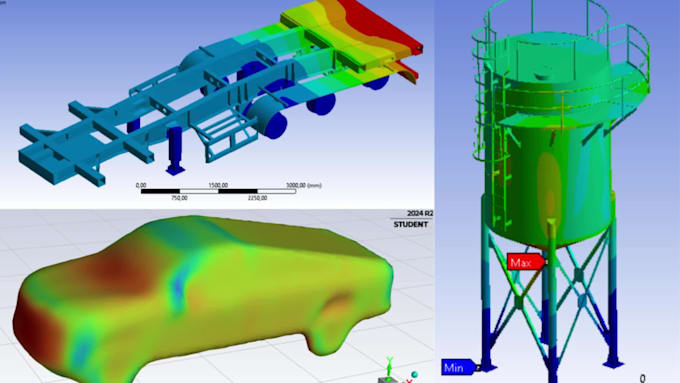 Perform fea analysis and ansys cfd fluent simulations by Dawood_cad ...