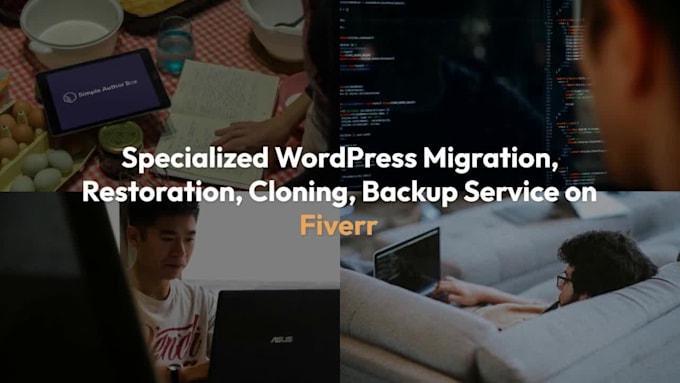 Migrate, backup, transfer or clone wordpress website to new domain or hosting by Jainahmed_ | Fiverr