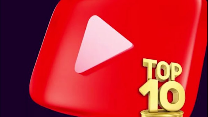 Create 5x5 minute top 10 youtube videos by Austinaromeh | Fiverr