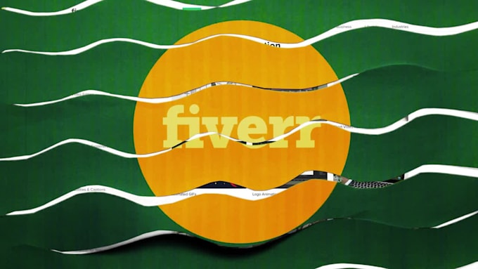 Animate a paper wave stopmotion transition with your logo or image by ...