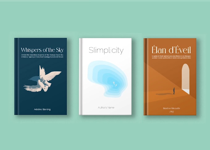 Design a minimalistic and modern book cover or ebook cover by ...