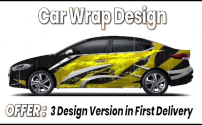 Make eye catching car vinyl wrap design to grow your brand by ...