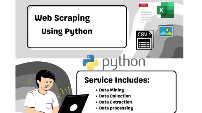 Do Web Scraping Data Mining Data Extraction Using Python By Abdullahdar171 Fiverr