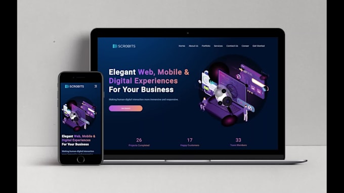 Make top notch web apps for you by Scrobitstech | Fiverr