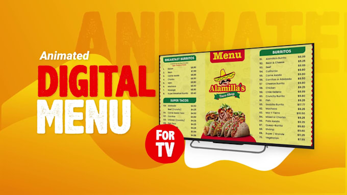 Design menu for restaurant by Iaumairrajpooot | Fiverr