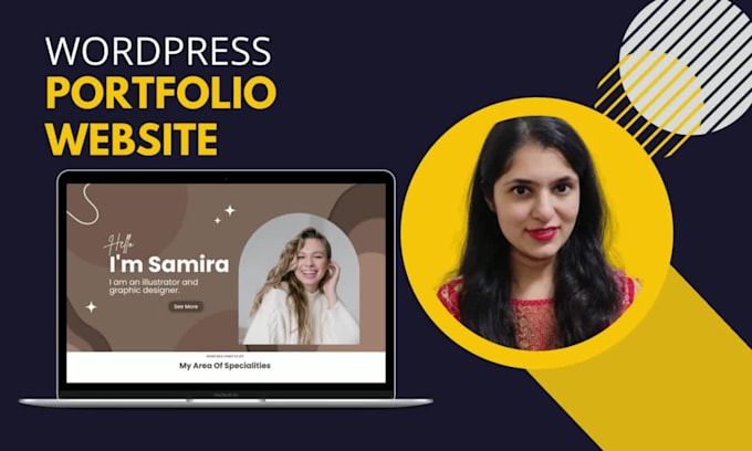 Build a responsive portfolio website using wordpress by Maheen189 | Fiverr