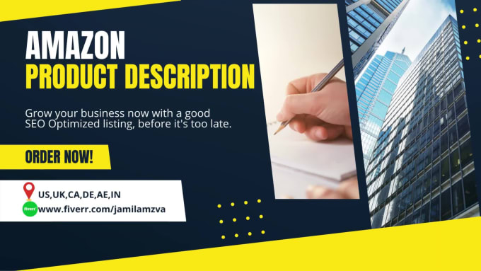 Write killer amazon product listing copywriting by Jamilamzva | Fiverr Write killer amazon product listing copywriting by Jamilamzva | Fiverr